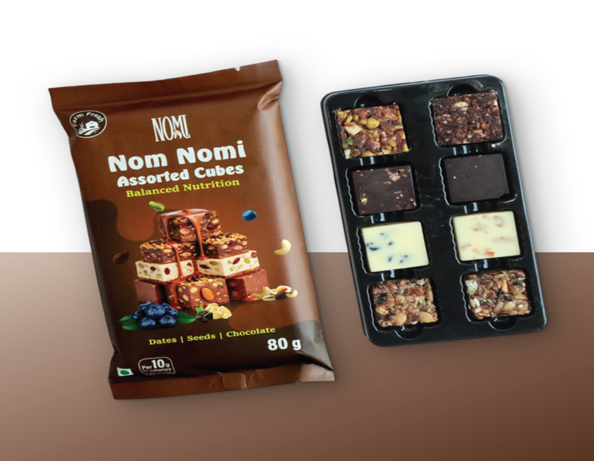 Nom Nomi Assorted Cubes – Nomi Flavours Private Limited